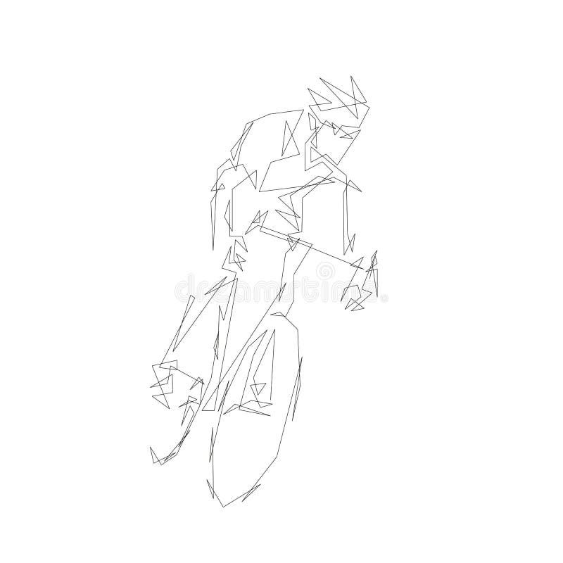 Road Cycling, Cyclist on Bicycle, Front View. Vector Silhouette Stock ...