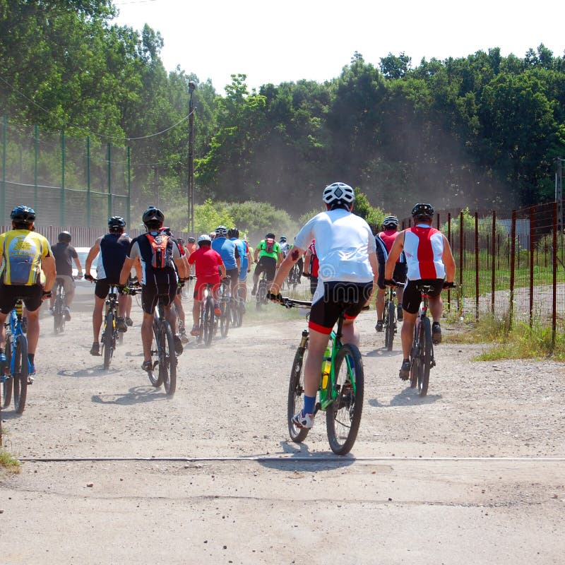 Cyclist at Professional Race Editorial Photo - Image of adventure ...
