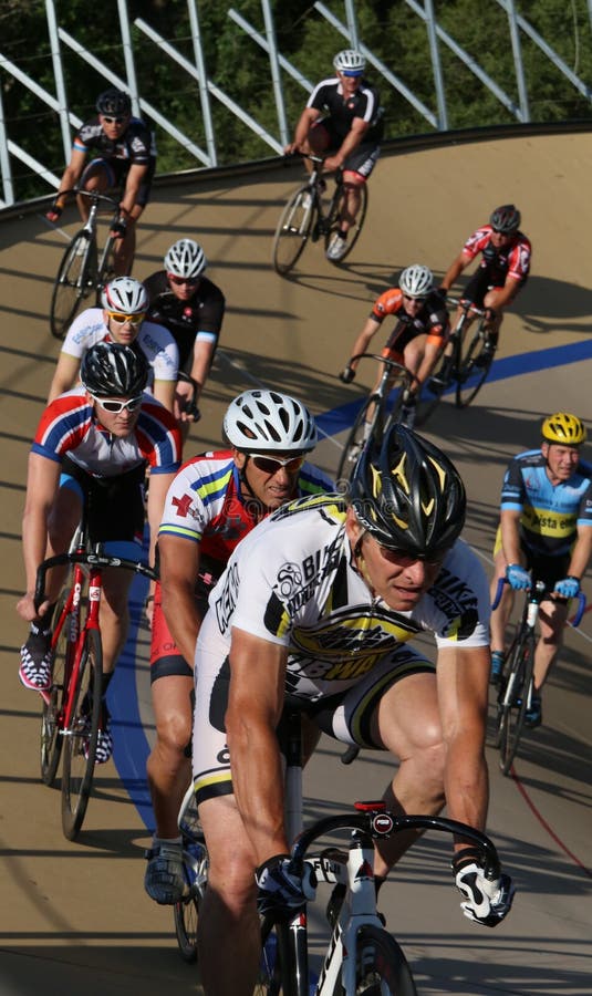 Cyclist at race event editorial stock image. Image of competition ...