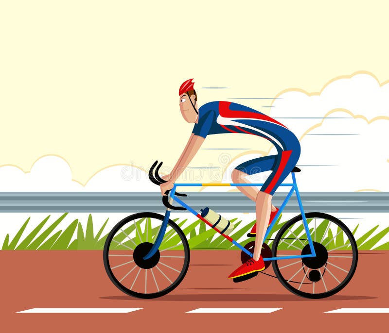 Cartoon Cyclist Stock Illustrations – 10,309 Cartoon Cyclist Stock ...