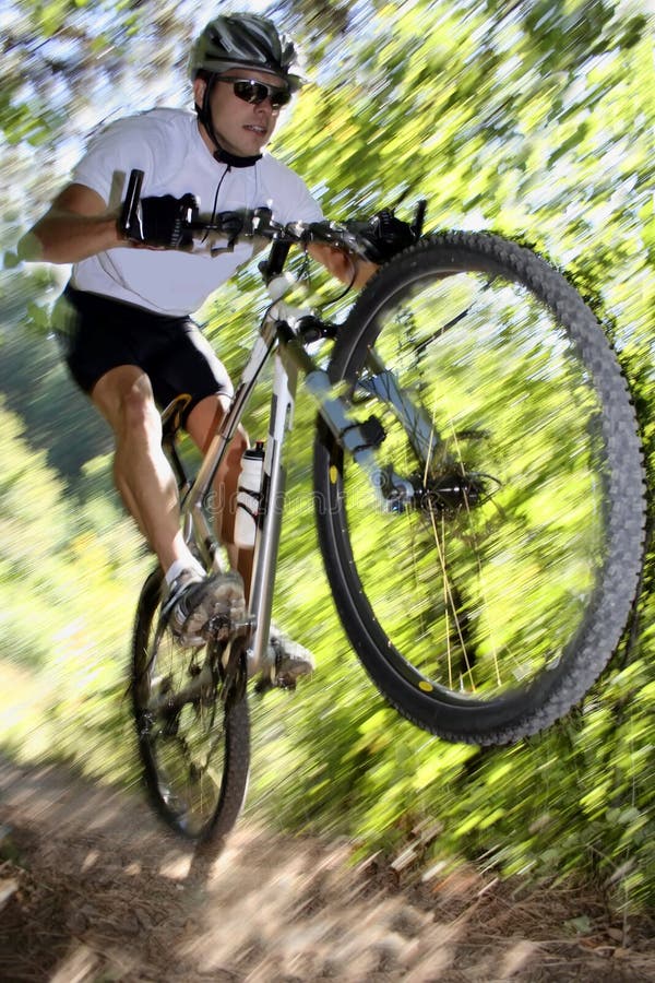 Cycliste image stock. Image du accélération, conceptuel - 4715569