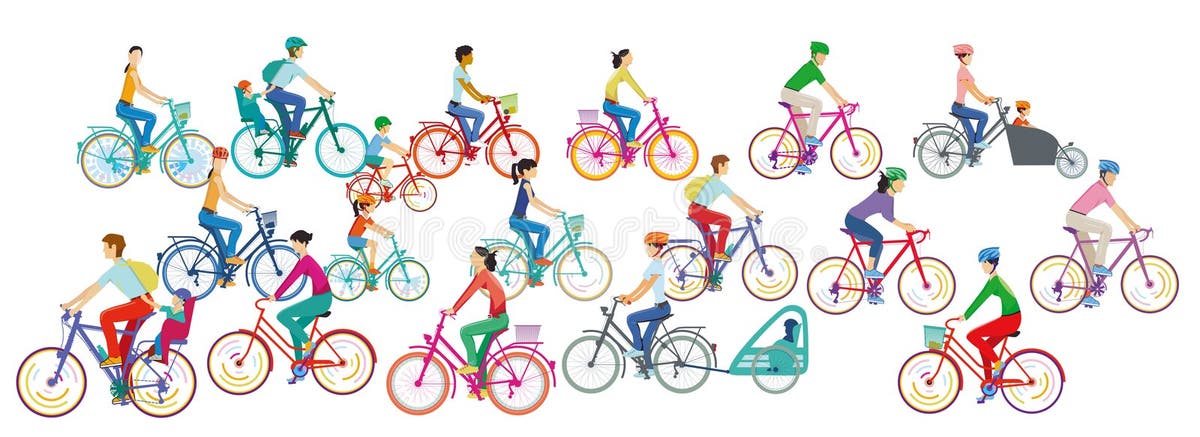 Cyclists Stock Illustrations – 5,449 Cyclists Stock Illustrations ...