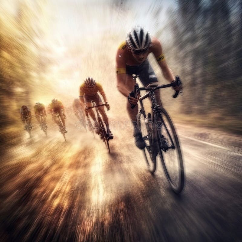 Cyclists Racing stock image. Image of road, speed, race - 353452081