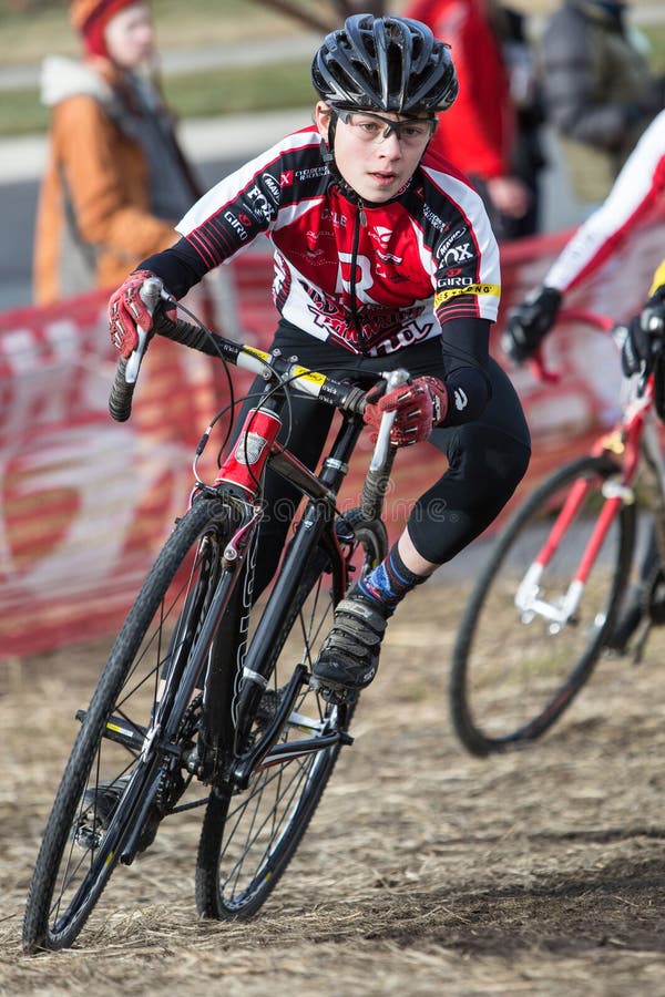 Cyclocross - Junior Racer editorial stock photo. Image of nicole - 28107583
