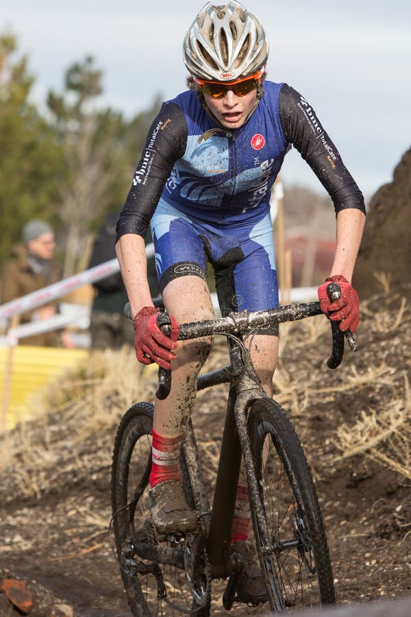 Junior Cyclocross Racer editorial image. Image of road - 21235155