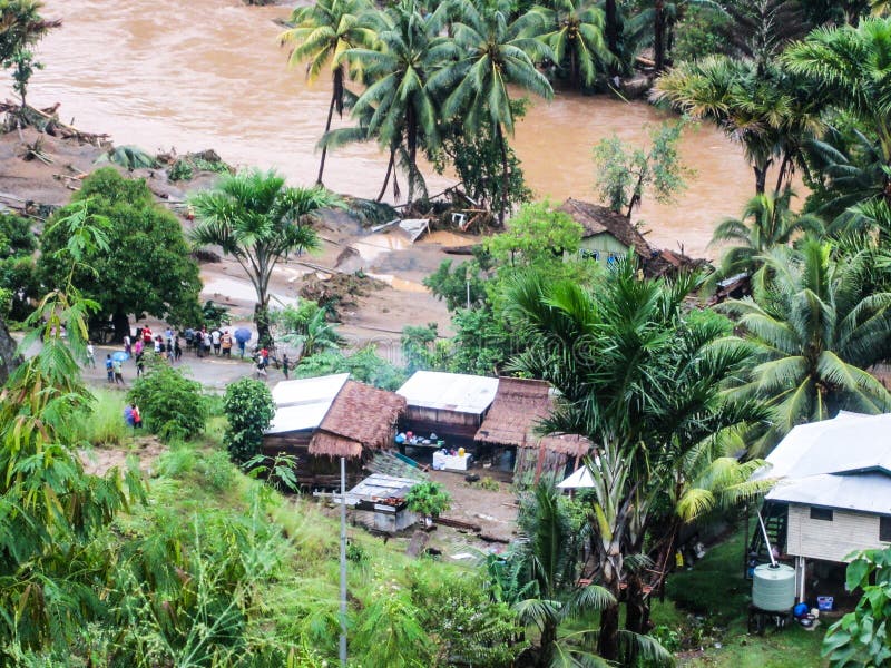 Cyclone Et Inondation De Solomon Islands Image éditorial - Image du ...
