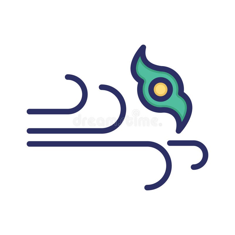 Cyclone, Hurricane, Storm, Wind Fully Editable Vector Icon Stock Vector ...