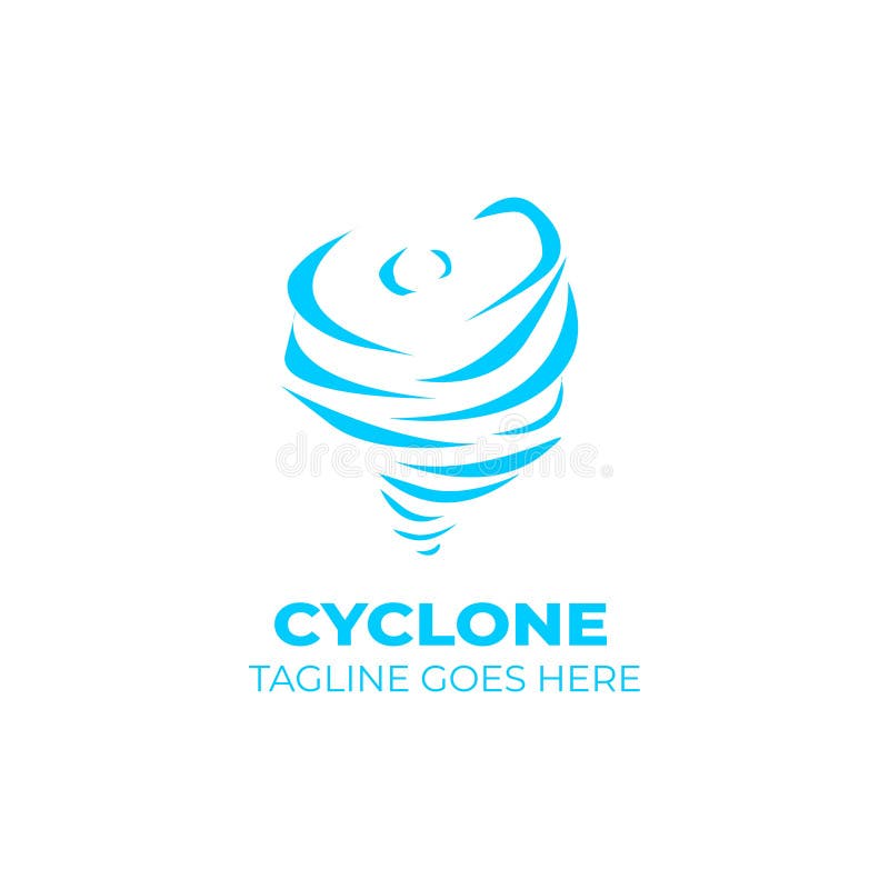 Cyclone logo template stock vector. Illustration of cyclone - 241224780