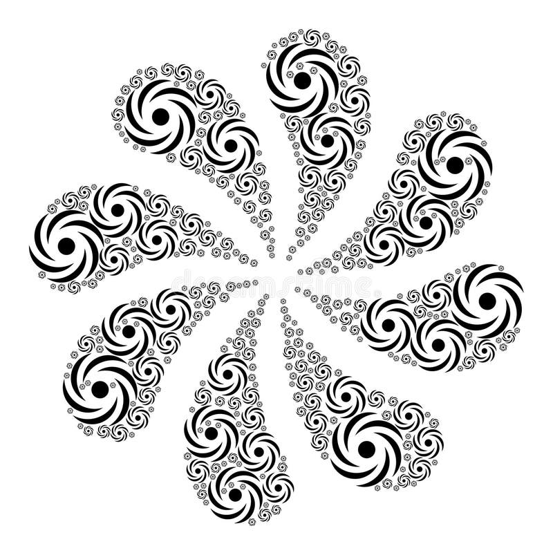 Cyclone Rotation Icon Swirl Explosion Stock Vector - Illustration of ...