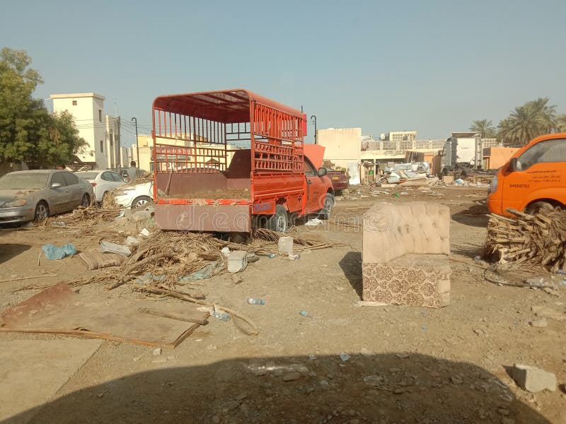 Cyclone Shaheen Destruction, Oman Editorial Photography - Image of city ...
