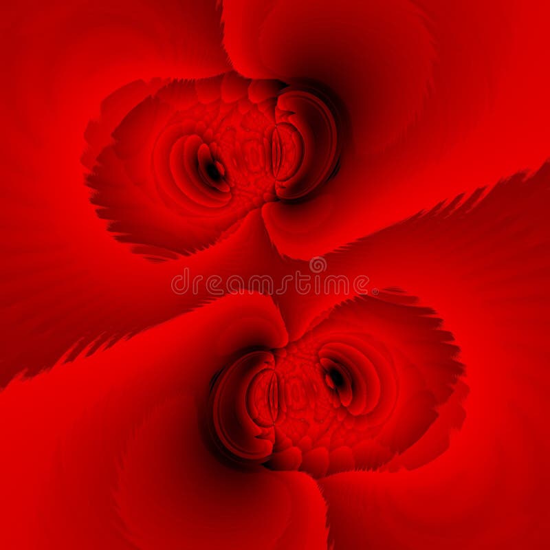 Cyclone Style Design in Shades of Scarlet and Bright Red Stock ...