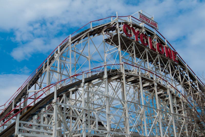 Cyclone editorial photography. Image of famous, amusement - 32389182