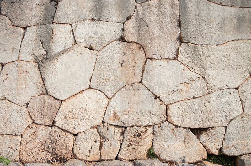 Cyclopean Wall stock image. Image of atreus, pattern - 11946709