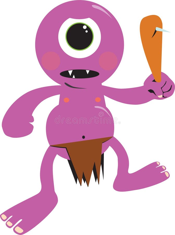 Cyclops stock vector. Illustration of giant, cyclops, eyeball - 8625399