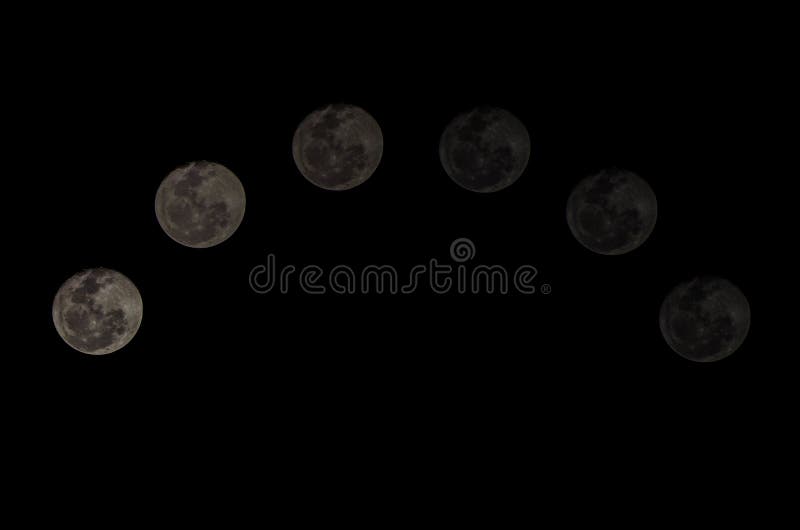 Cyclus van Maan stock foto. Image of maandelijks, maan - 29487666
