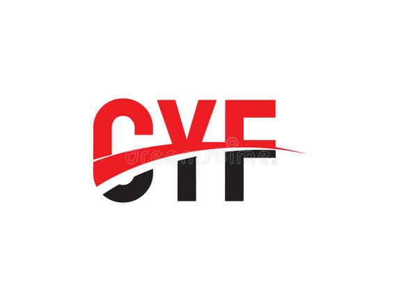 CYF Letter Initial Logo Design Vector Illustration Stock Vector ...