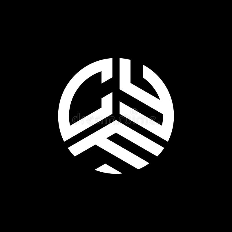 CYF Letter Logo Design on White Background. CYF Creative Initials ...