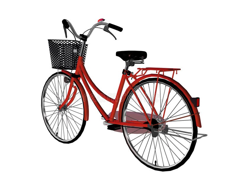 Cykel 3d stock illustrationer. Illustration av rostigt - 40263007
