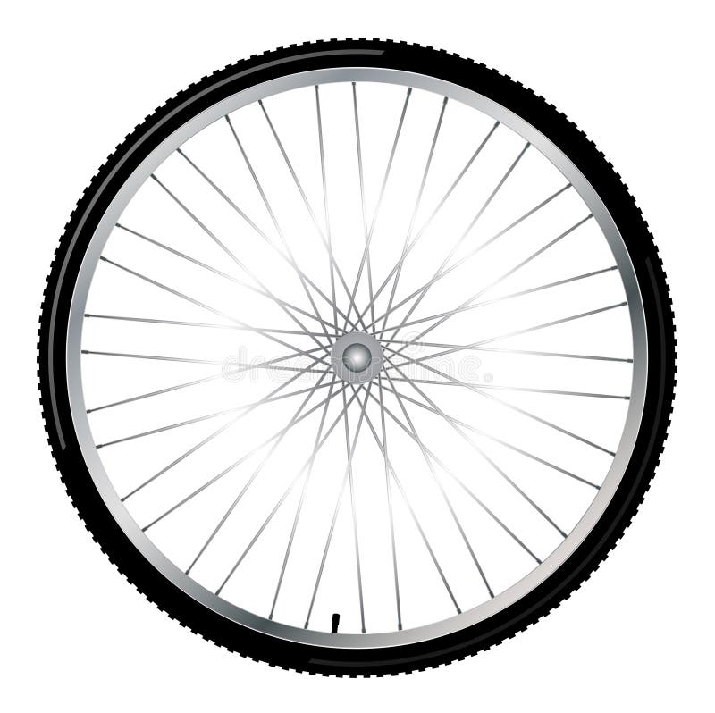 Cykelhjul, vektor illustrationer. Illustration av hjul - 73774841