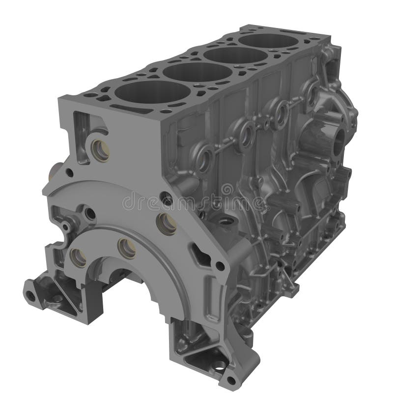 Internal Combustion Engine Flywheel Stock Illustration - Illustration ...