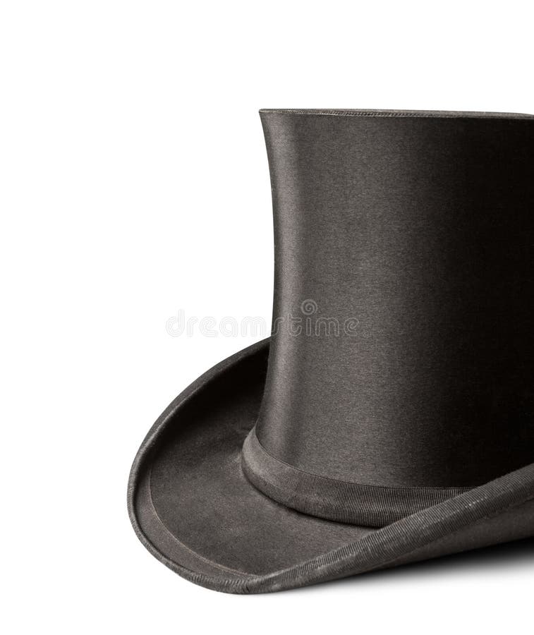 Cylinder Hat stock photo. Image of entertainment, felt - 47238402