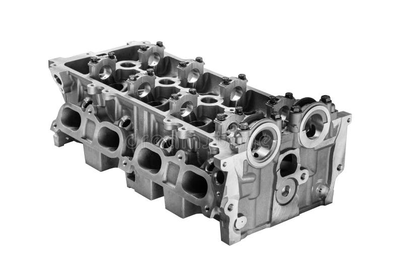 Cylinder Head Combustion Engine Stock Photo - Image of human, gasoline ...