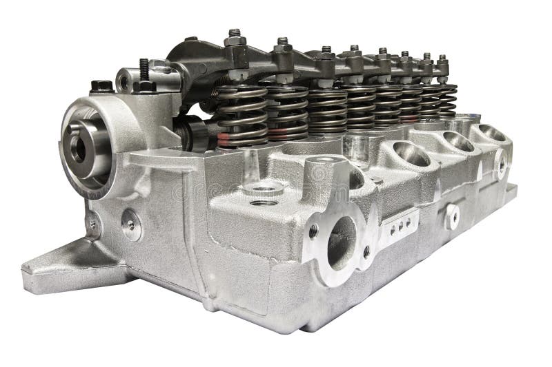 Cylinder Head Combustion Engine Stock Image - Image of background ...