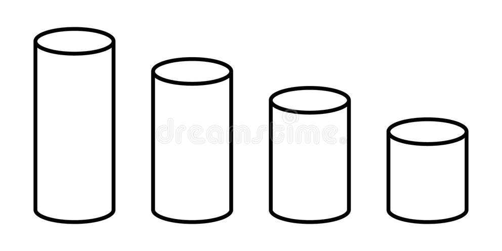 Cylinder Icon. Element of Geometric Figure for Mobile and Web Apps ...