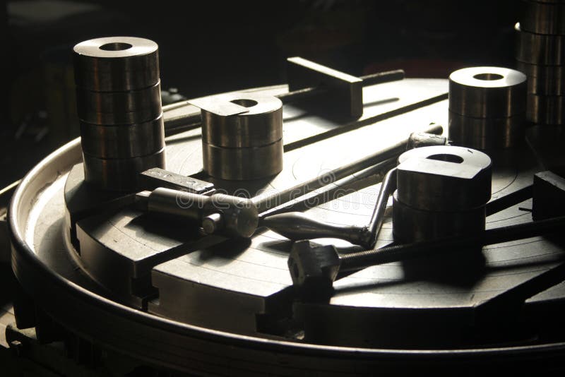 Cylinder stock image. Image of iron, machine, material - 33967587