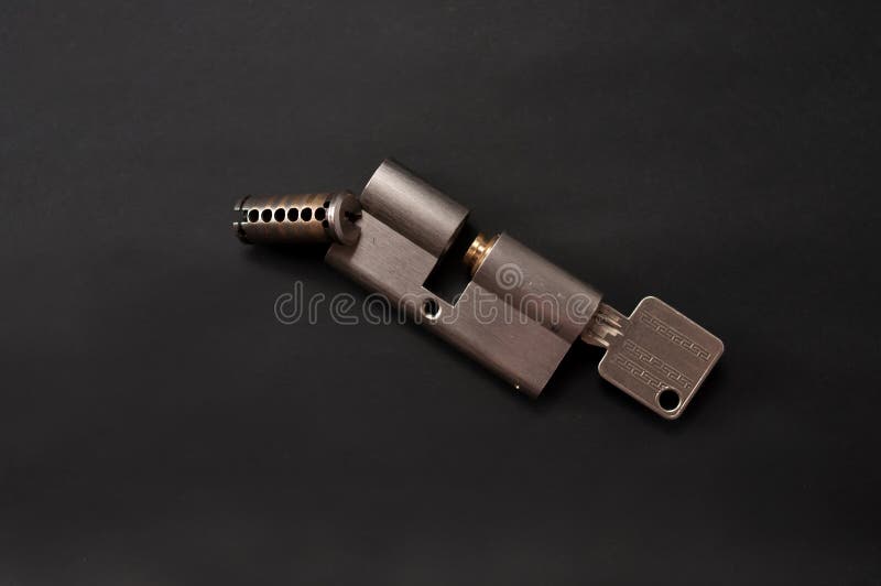 Lock with Key Inserted. Reliable Security. Retro. Stock Image - Image ... Lock with Key Inserted. Reliable Security. Retro. Stock Image - Image ...