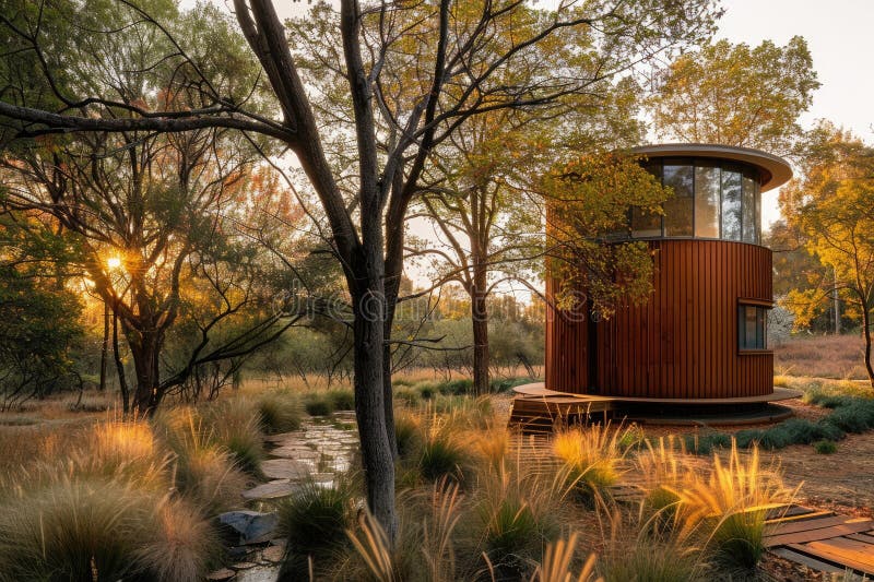 A Cylindrical Eco Friendly Structure in a National Park for Education ...