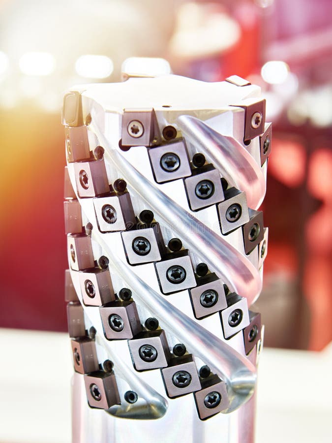 Face cylindrical mills stock photo. Image of carbide - 221495640
