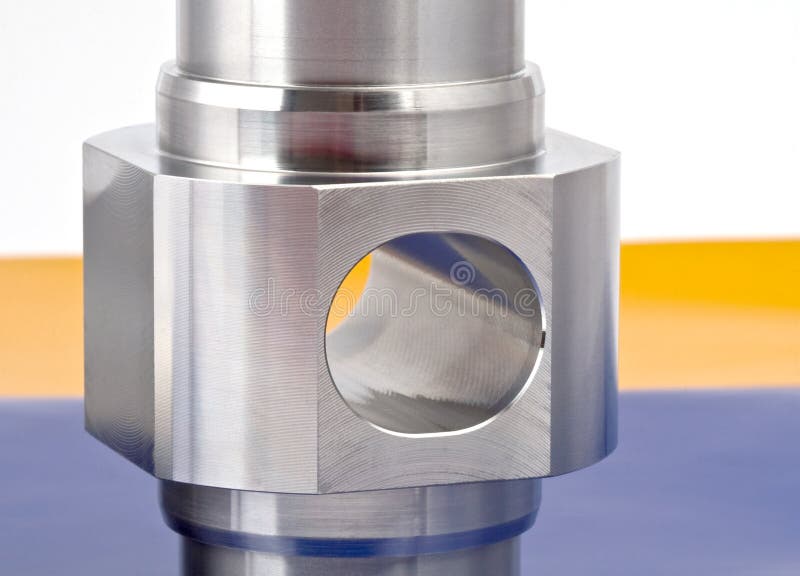 Cylindrical workpiece stock image. Image of business, stainless - 5032395
