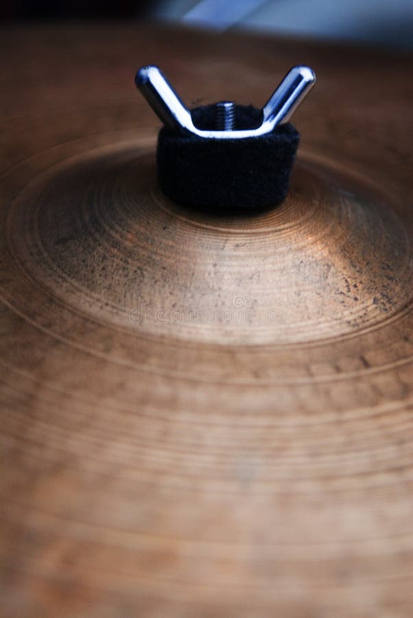Cymbal stock image. Image of percussion, instrument, macro - 2931067