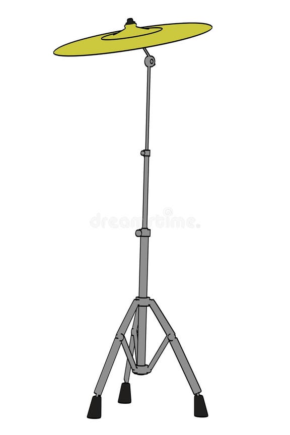 Cymbal instrument stock illustration. Illustration of cartoon - 35595346