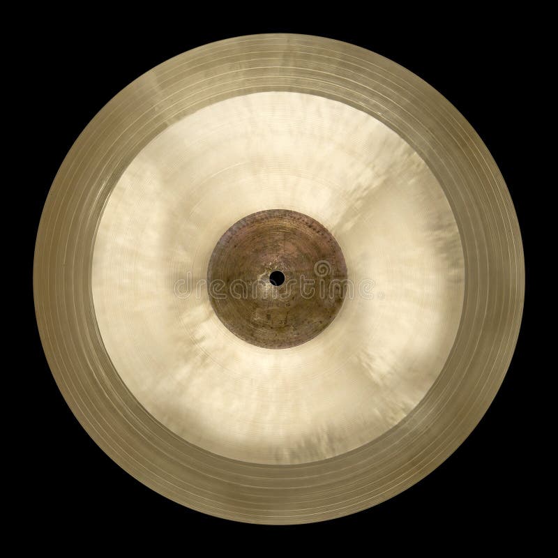 Cymbal stock image. Image of single, drummer, detail - 49530357