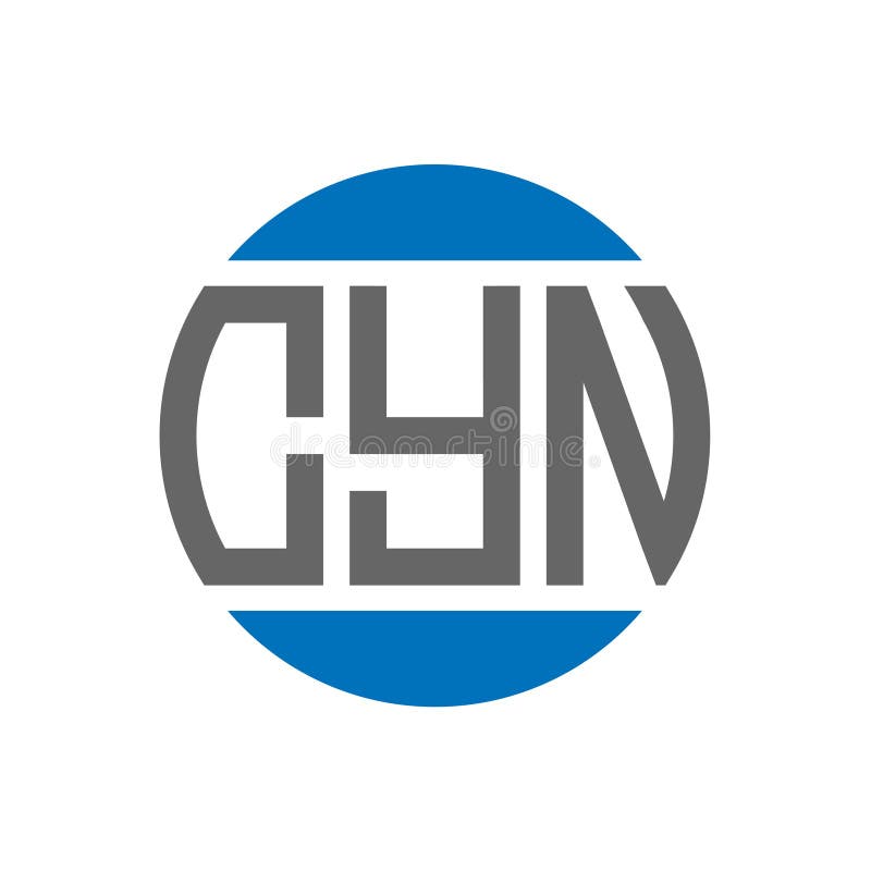 CYN Letter Logo Design on White Background. CYN Creative Initials ...