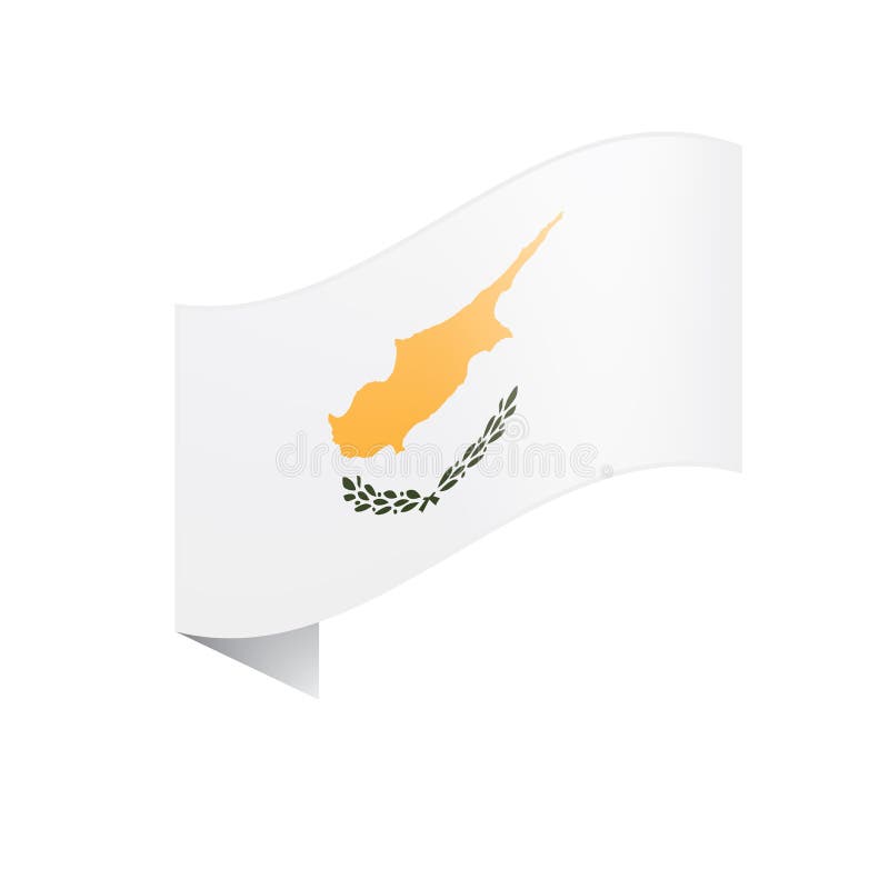 Cypern Flagga, Illustration Stock Illustrationer - Illustration av ...