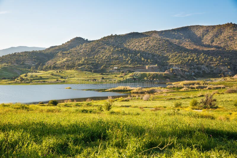 Cypern landskap arkivfoto. Bild av himmel, cypern, fridsamt - 108559578