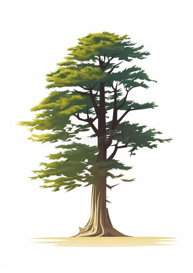 Cypress Icon. Simple Illustration of Cypress Vector Icon for Web ...
