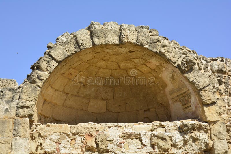 Cyprus, ancient Salamis stock photo. Image of landmark - 68066736