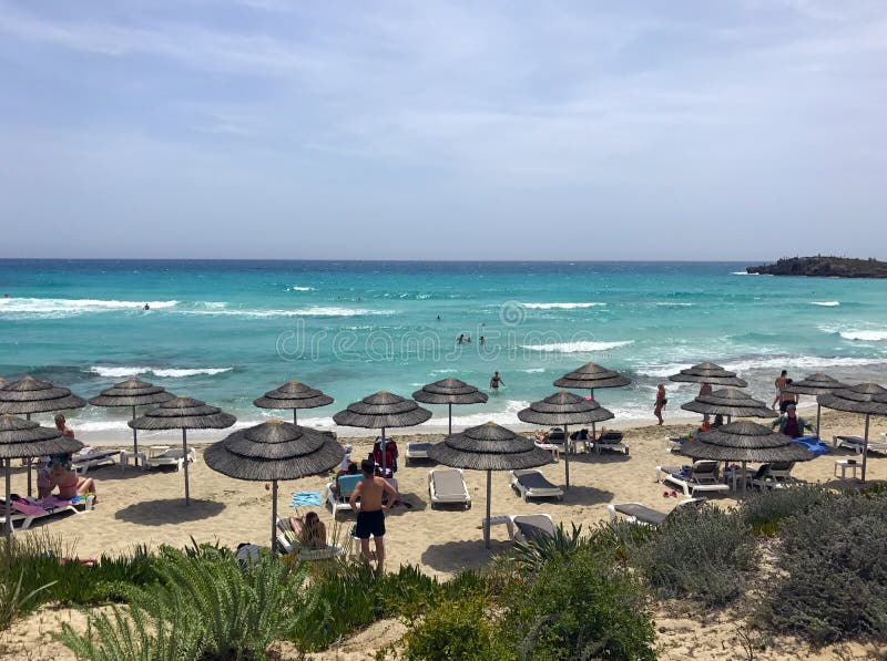 Cyprus, Ayia Napa, May 8, 2017 Editorial Stock Image - Image of ayia ...