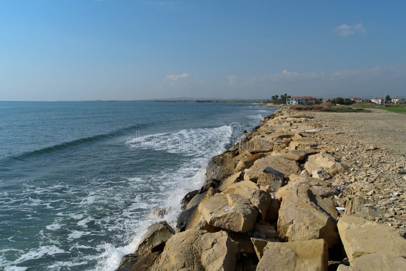 Cyprus Beach stock photo. Image of coastline, beautiful - 5770748