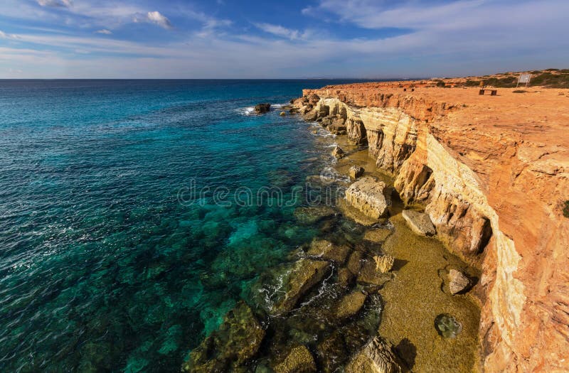 Cyprus coast stock image. Image of quiet, paradise, aiya - 64620289