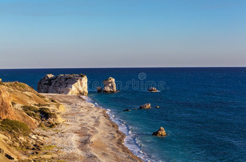 Cyprus coast stock image. Image of green, nature, ciprian - 70299827
