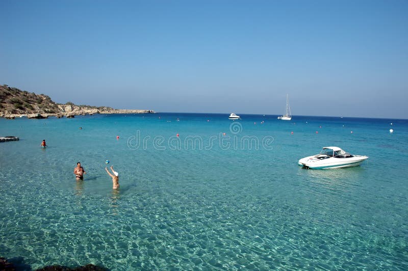 Cyprus coastline stock image. Image of wave, nature, tranquil - 5013847