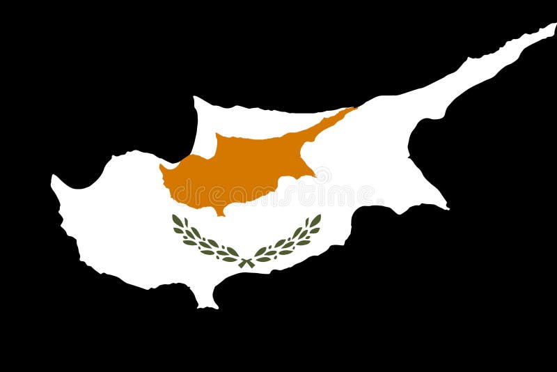Cyprus Map Isolated on Png or Transparent Background,Symbol of Cyprus ...