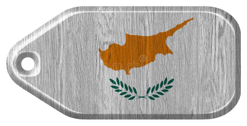 Cyprus flag stock illustration. Illustration of nation - 94664742