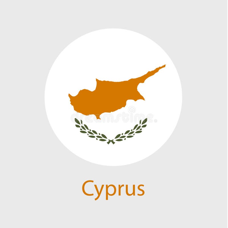 Cyprus Flag Vector Icons Set of Illustrations Stock Vector ...