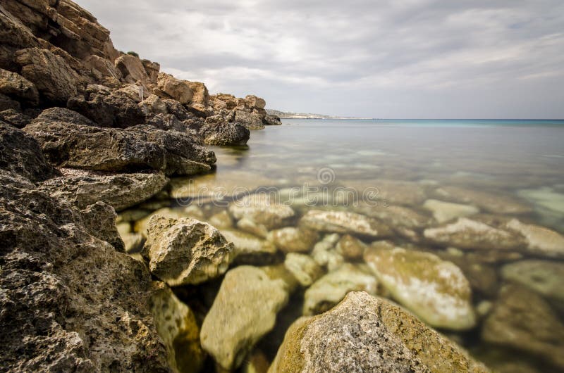 Cyprus Landscape, Cape Greco Stock Image - Image of mediterranean ...